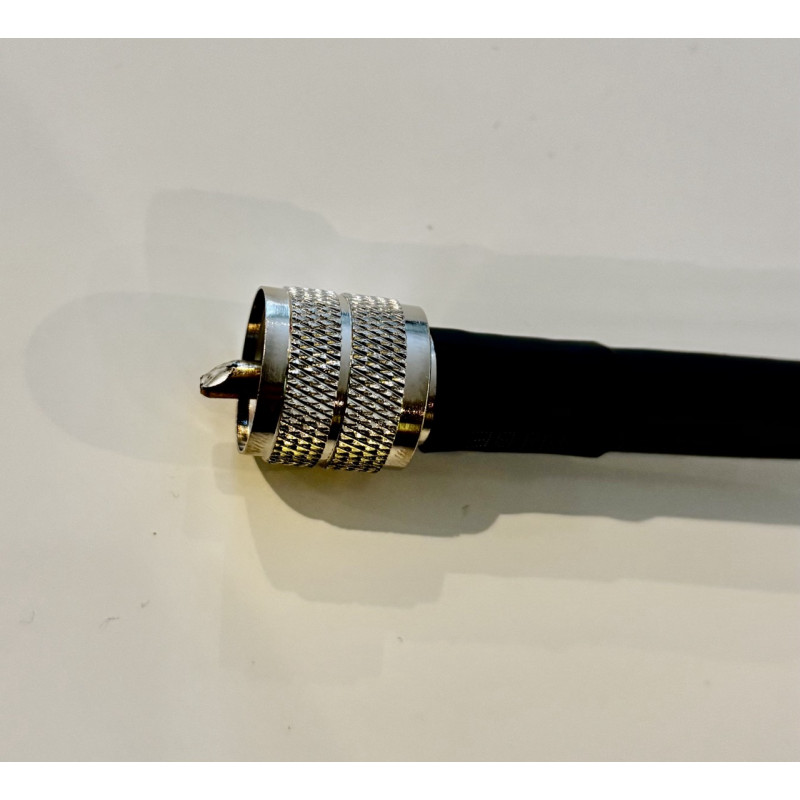 CHOKE Balun 1–300 MHz – 6 Ferrites – 300W SSB – LMR400